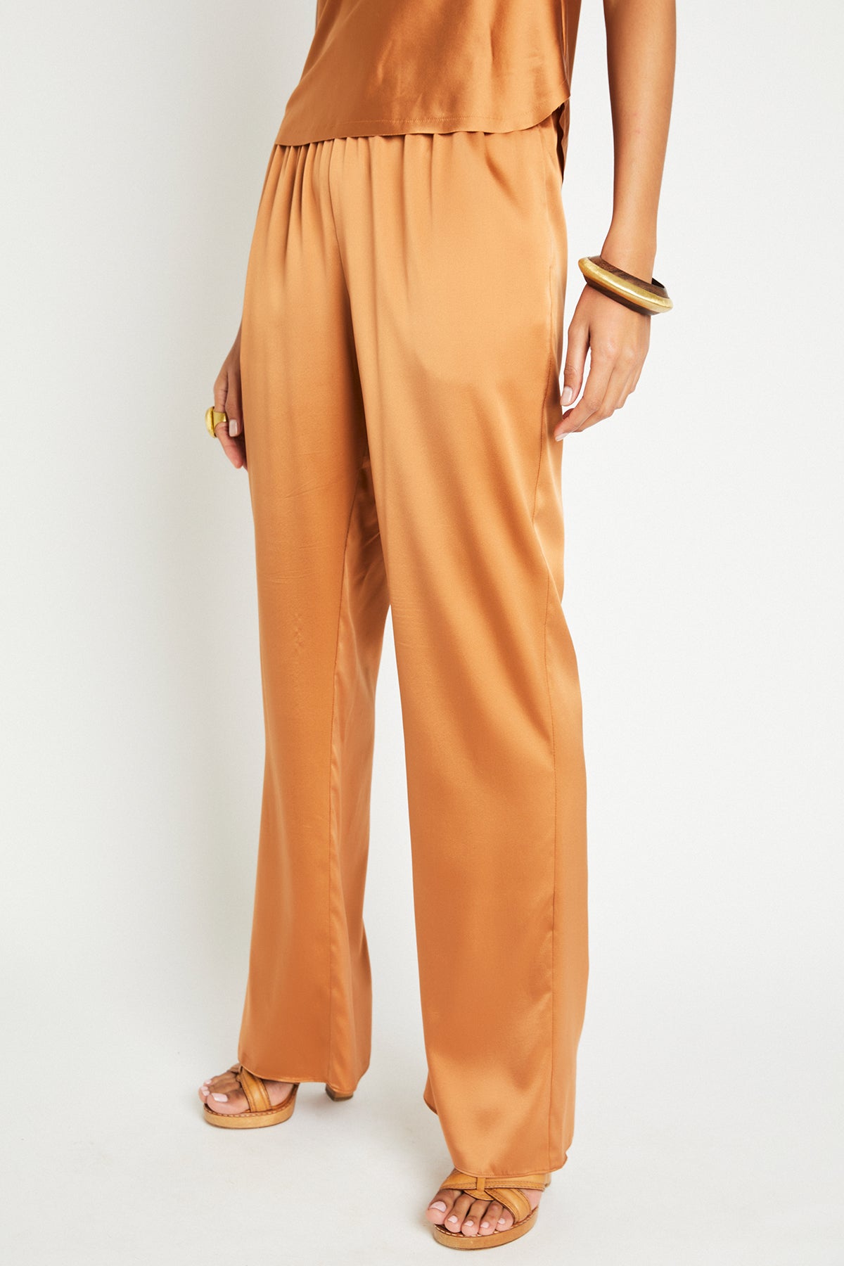 + Beryll Liz Silk Pants | Copper - +Beryll Worn By Good People