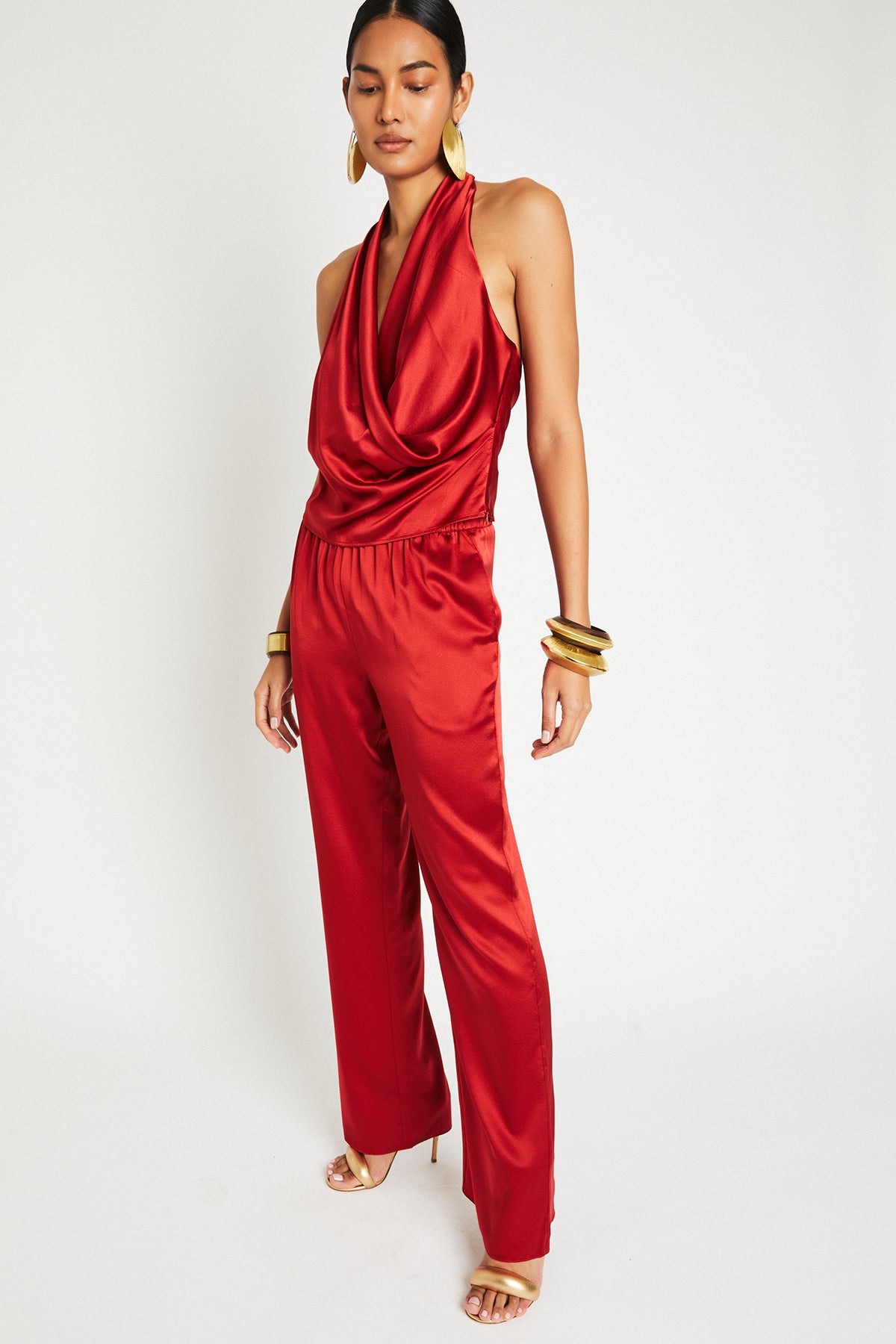 + Beryll Liz Silk Pants | Terra - +Beryll Worn By Good People