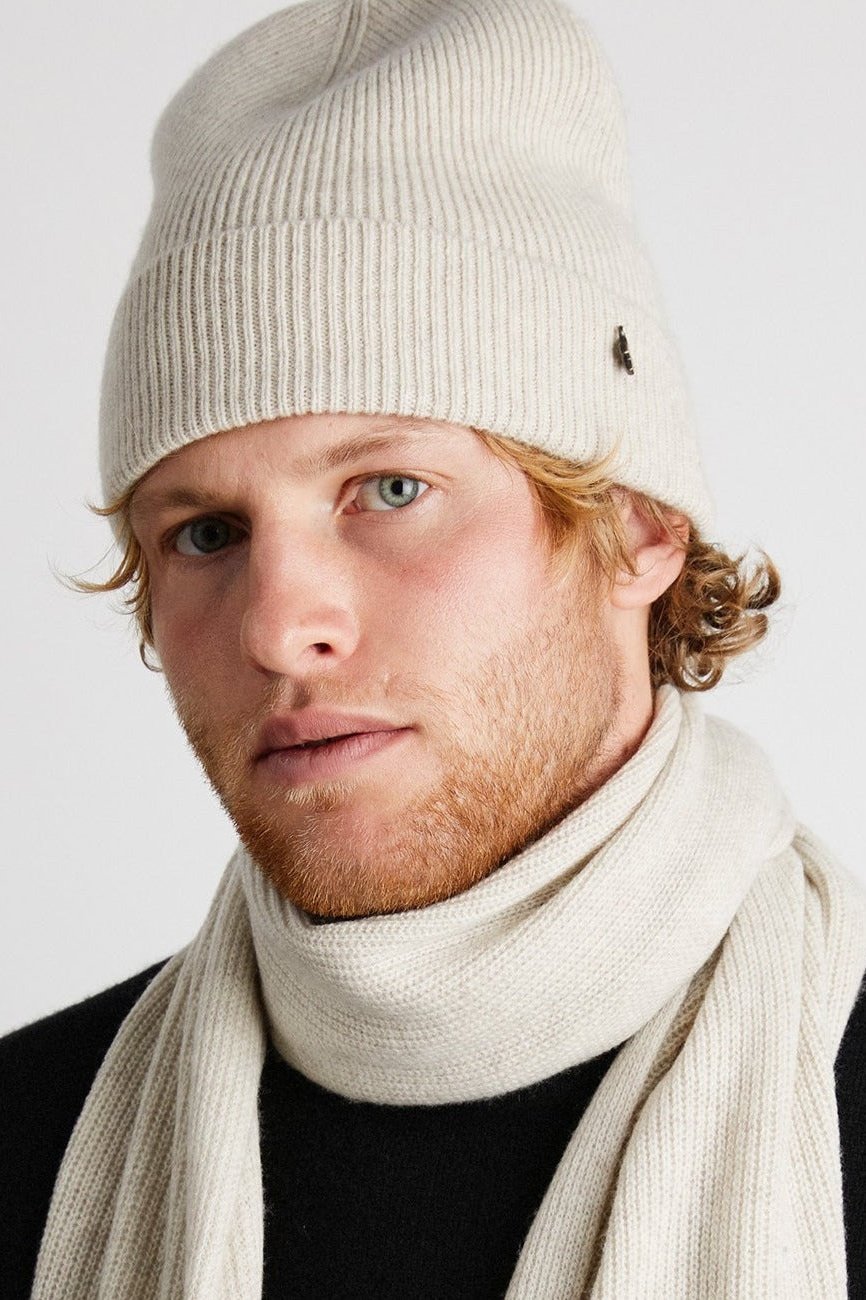 +Beryll Cashmere Beanie | White Water - +Beryll Worn By Good People